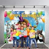 Madagascar Background Backdrop Banner Party Supplies for Photography ...