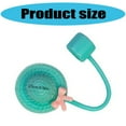 CIYISON Reusable Silicone Straw Covers Caps Lovely Hat Shape Straw Plug ...