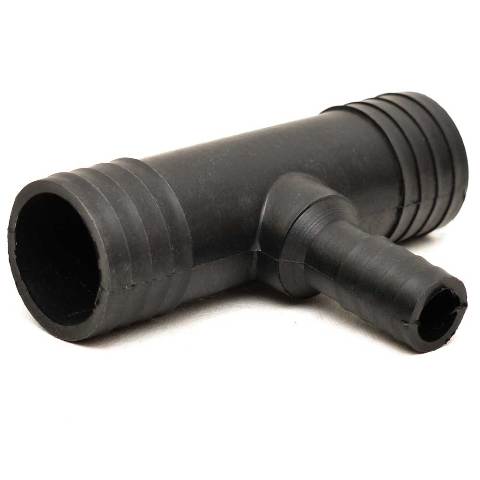 Tracker Marine Boat Tee Fitting 68443 | 1 1/2 Inch Barbed Black ...