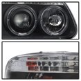 Spyder Auto Group Halo Projector Headlights (Black) - 5010131 Fits ...