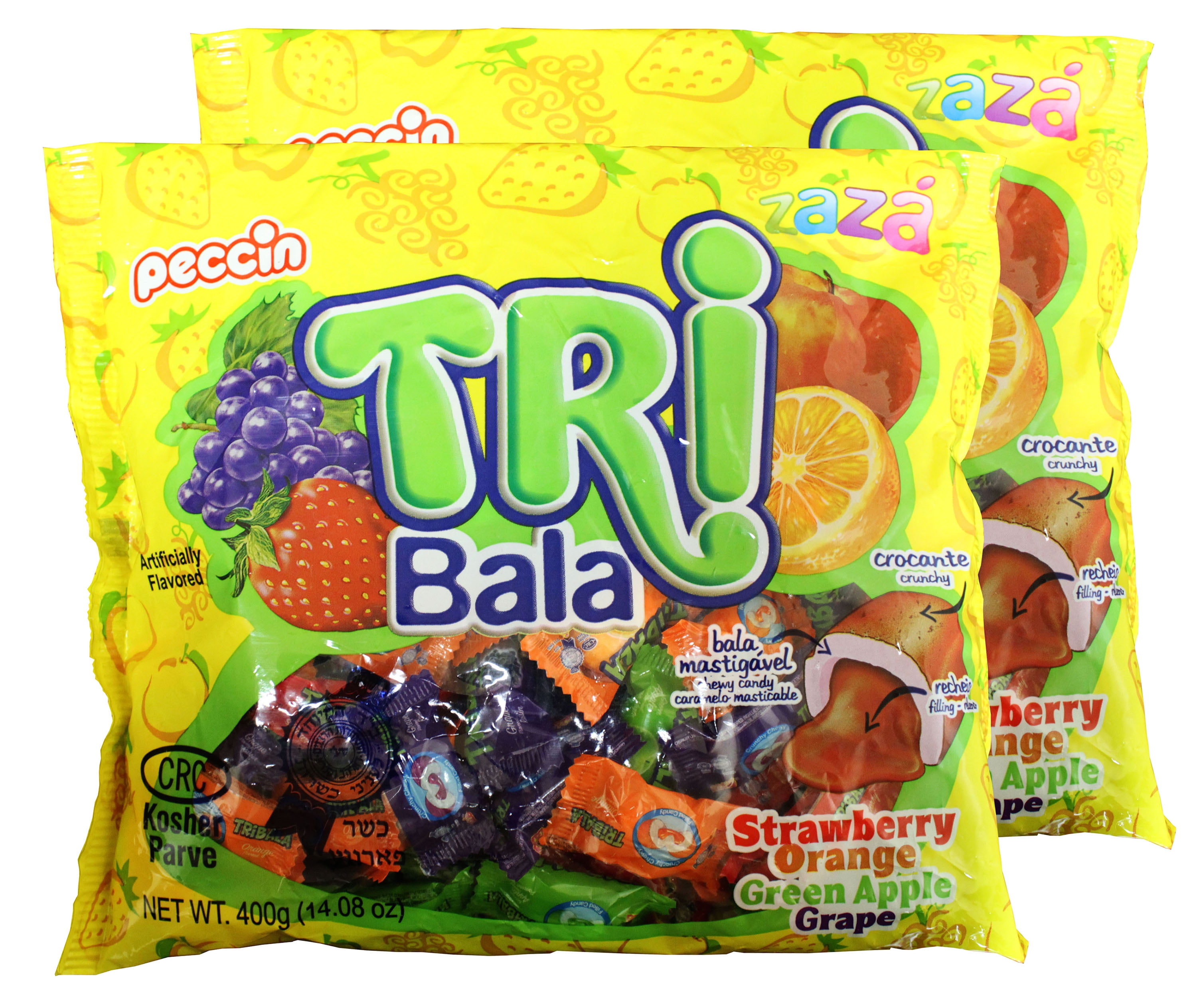 Tribala Assorted Chewy Filled Kosher Candy Medium (Pack of 2) - Walmart.com
