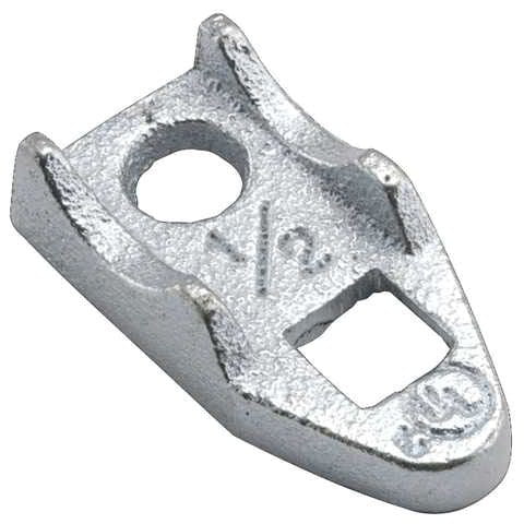 Raco Inc 1345, 1-1/4"" & 1-1/2"", Iron, Rigid/EMT Conduit Clamp Back ...