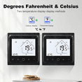 16A Tuya Smart WiFi Thermostat Water Electric Warm Floor Heating Water ...