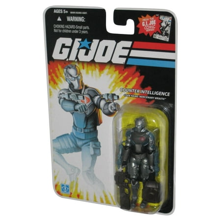 GI Joe Mercenary Wraith Comic Series (2008) Hasbro 3.75 Inch Figure ...