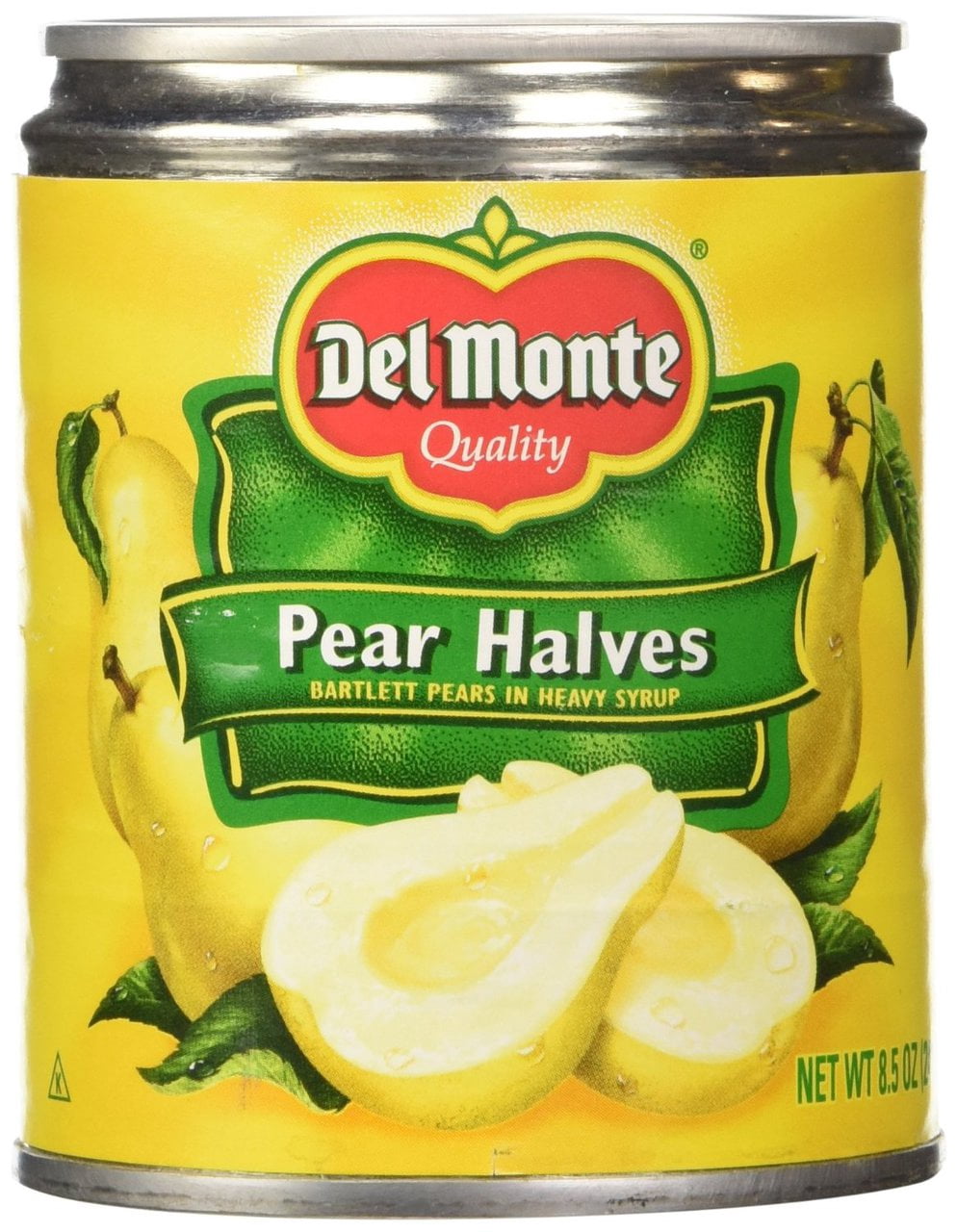 (Price/case)Del Monte In Heavy Syrup Half Pear 8.5 Ounce Can - 12 Per ...