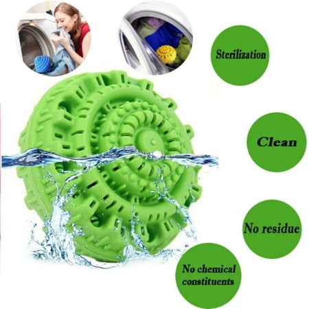 Home Eco Laundry Ball Orb No Detergent Wash Wizard Style Washing ...