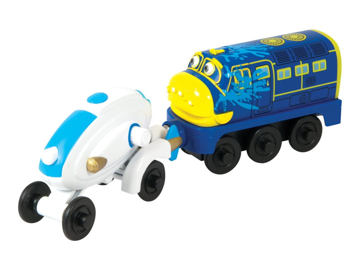 Chuggington Wooden Railway Brewster's Booster Engine - Walmart.com