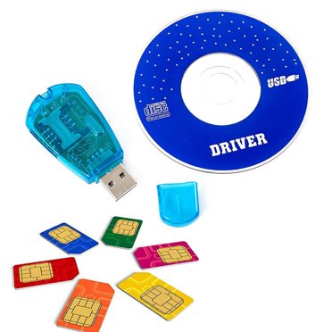Cheers.US USB Cellphone Standard SIM Card Reader Copy Cloner Writer SMS ...