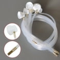 2Pcs 50cm Extension Hose for Air Conditioners Aerosols Can Accessories ...