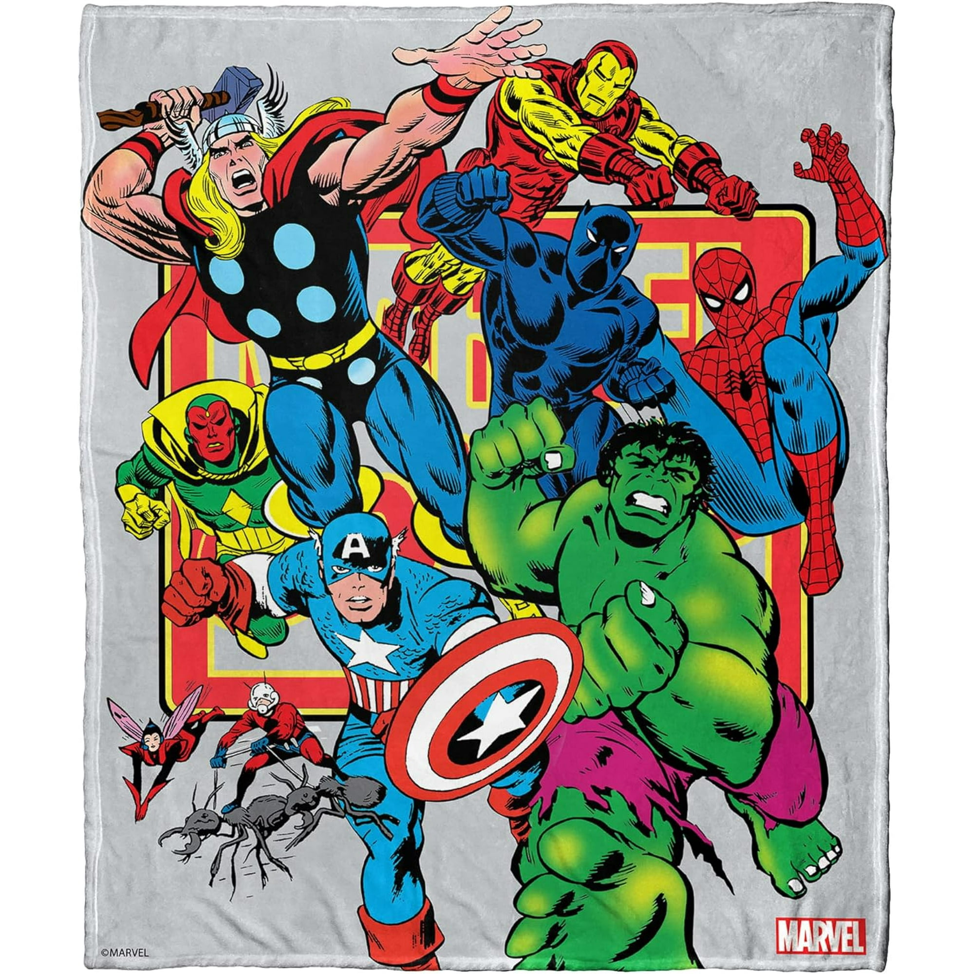 Click here for Kljhyu Marvel Classic/Comic Heroes Silk Touch Thro... prices