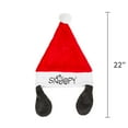 Peanuts Snoopy Ears Santa Holiday Hat, 16 inches Tall - Walmart.com