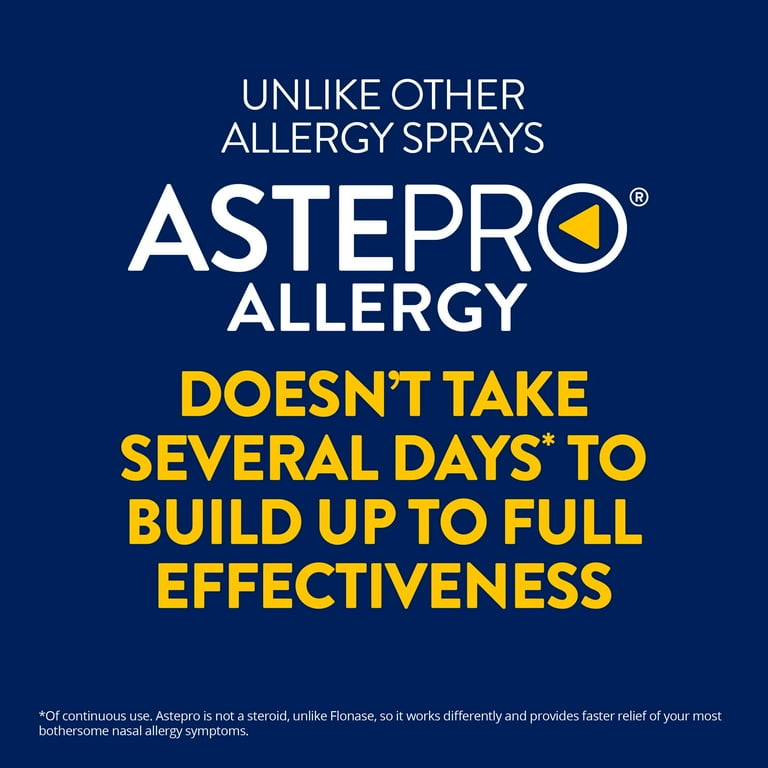 Astepro Allergy Medicine, Steroid Free Antihistamine Nasal
