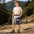 Bmisegm Boys Dress Shorts Timeless Flat Front Solid Twill Pants for ...