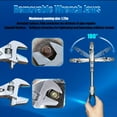 TYHREF-Flex Head Adjustable Wrench, 10-12.4 inch Flexible Retractable ...