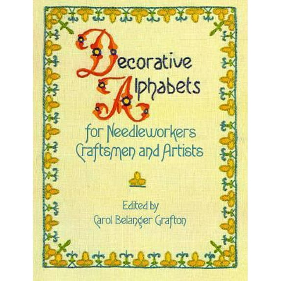 Pre-Owned Decorative Alphabets for Needleworkers, Craftsmen and Artists - Walmart.com