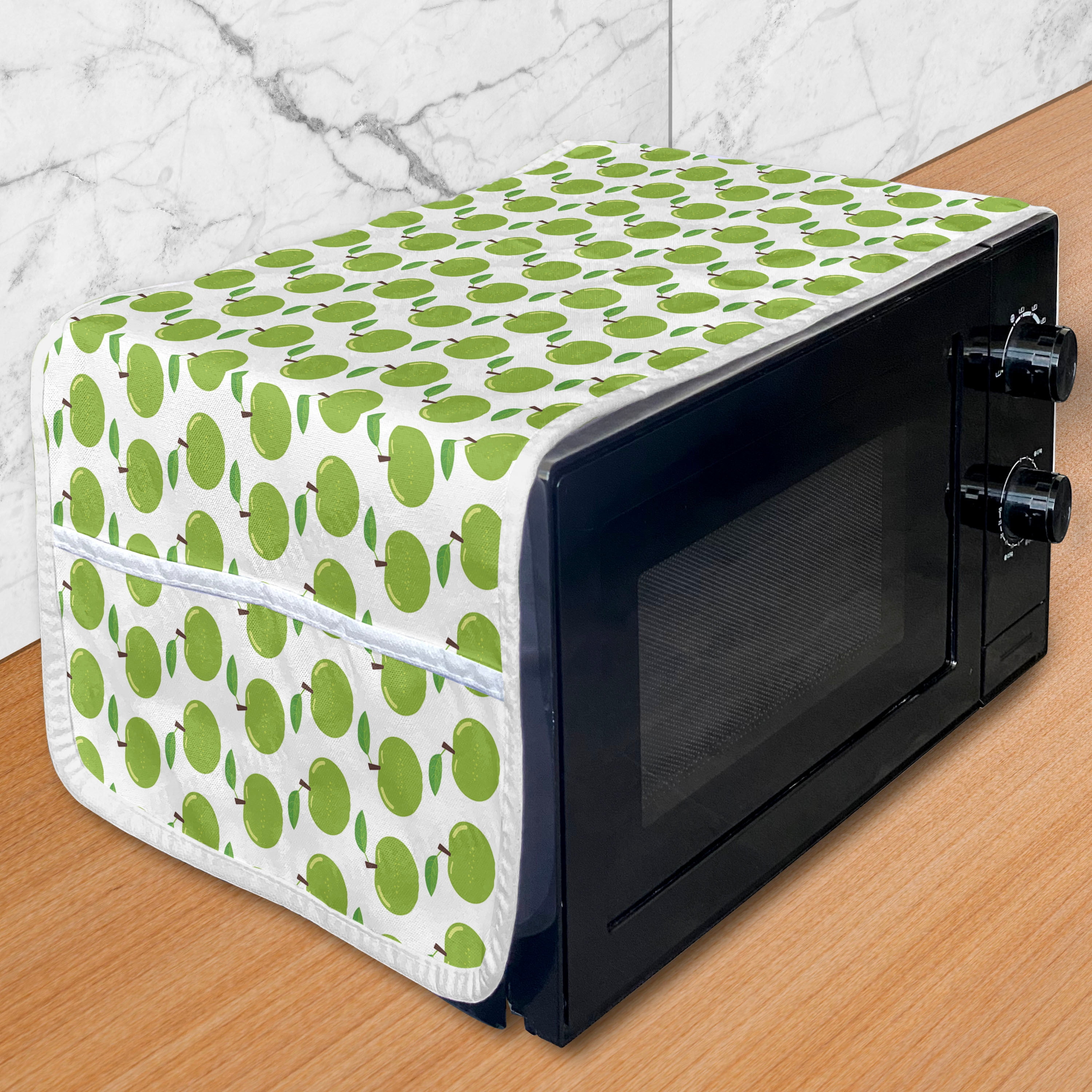 Fruits Microwave Oven Cover, Pattern of Repetitive Juicy Fruit Healthy ...