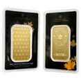 Royal Canadian Mint 1 oz Gold Wafer Bar .9999 Fine Assay, Random Year ...