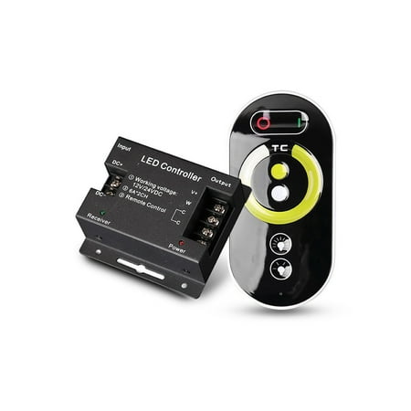 Justharion LED Strip Light Wireless Touch Remote Control Brightness ...