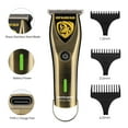 Professional Cordless T-Blade Hair Clipper | Zero Gapped, Rechargeable ...