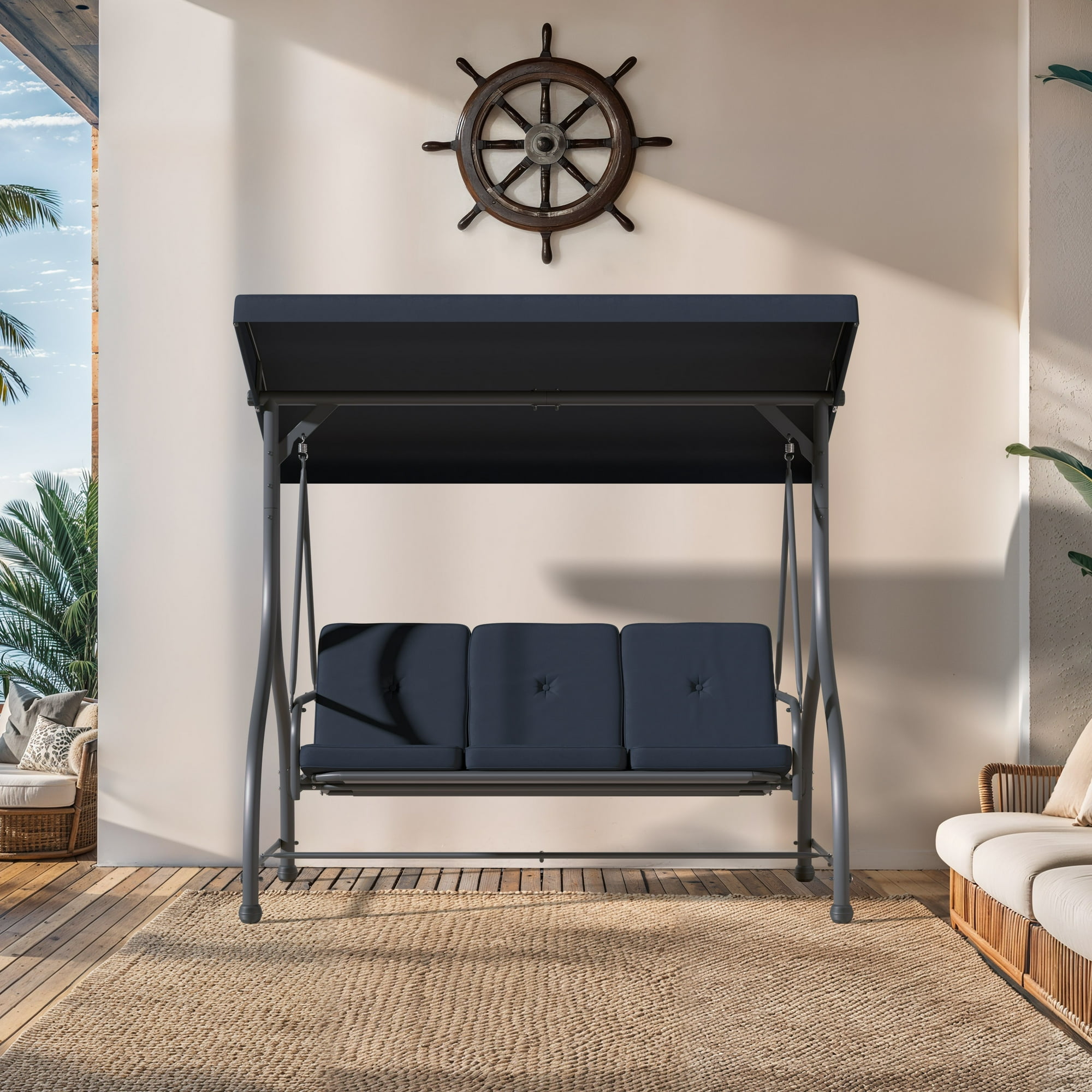 Click here for Corliving Wavecrest 2-In-1 Convertible 3 Seater Pa... prices