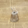 Cute Imitation Bunny Window Decoration Artificial Statue Dining Table ...