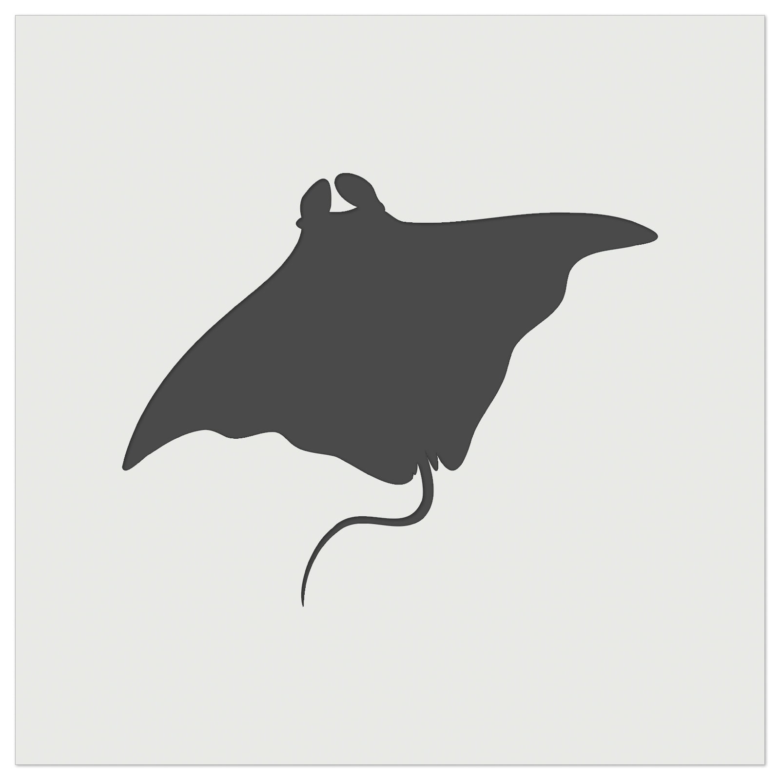 Manta Ray Solid DIY Cookie Wall Craft Stencil - 9.0 Inch - Walmart.com