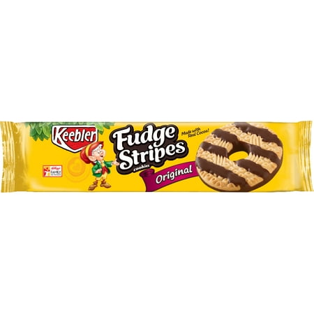 Keebler Fudge Stripes Original Snack Cookies 11.5 oz - Walmart.com