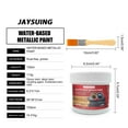 Iuhan Metal Rust Remover, Water-Based Rust Inhibitor Paint with Brush ...