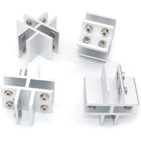 4 Pack Glass Clamps for Fixing to Panels Tables Panels | Walmart Canada