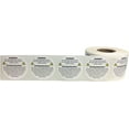 Candle Warning Burning Instruction Labels | 1.5" Inch Round | 500 Pack ...