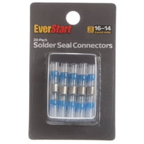 EverStart 20-Piece 16-14GA Solder Seal Wire Connectors, Blue, Heat ...