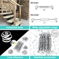 20 Set 1/8" T304 Stainless Steel Cable Railing Hardware Kit - Walmart.com