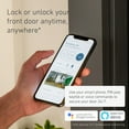 SimpliSafe Smart Lock (Black) - Compatible with Gen 3 Home Security ...