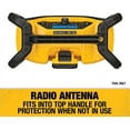 DeWalt Portable 12V/20V MAX Bluetooth Jobsite Radio with USB & Impact ...