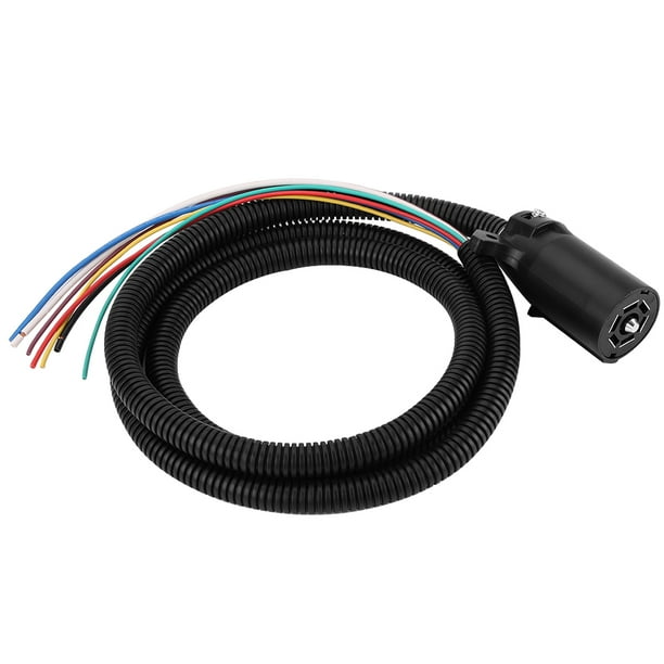 Trailer Plug Connector,7 Way Trailer Plug Trailer Wire Harness Way ...