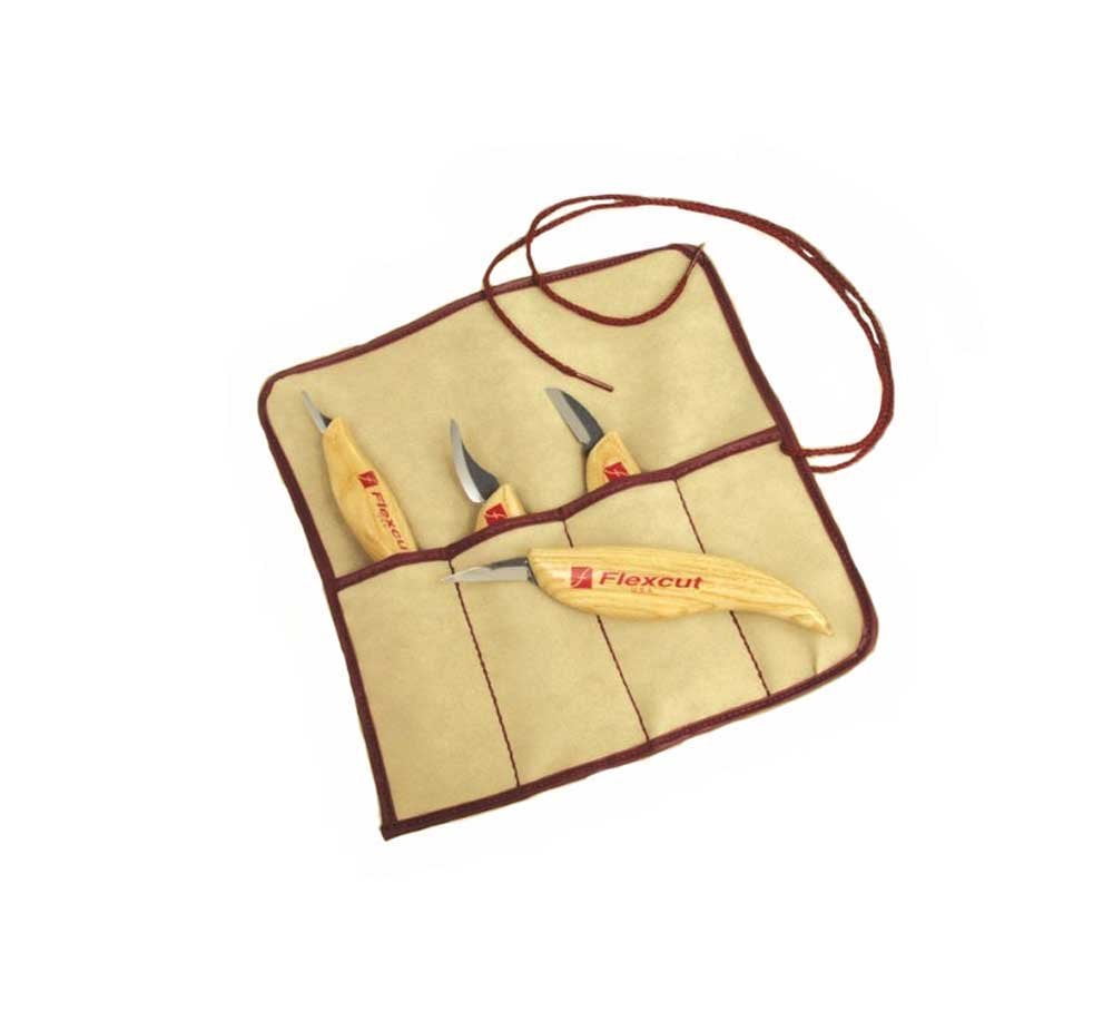 FLEXCUT Carving Tools, Carving Knife Set, High-Carbon Steel Blades ...