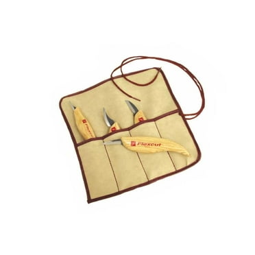 FLEXCUT Deluxe Palm Set - Carving Tools (FR405) - Walmart.com