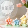 ANXPTIME Balloon Flower Silicone Molds Food Grade Silicone Easy Demold ...
