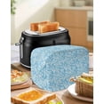 Blue Spring Floral Small Toaster Cover 2 Slice, Kitchen Appliance ...