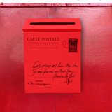 deevoka Drop Box Large Capacity Decorative Newspaper Holder Box for ...