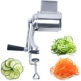 Manual Grater, Cheese Rotary Chopper Food Mills with 5 Drum Blade ...