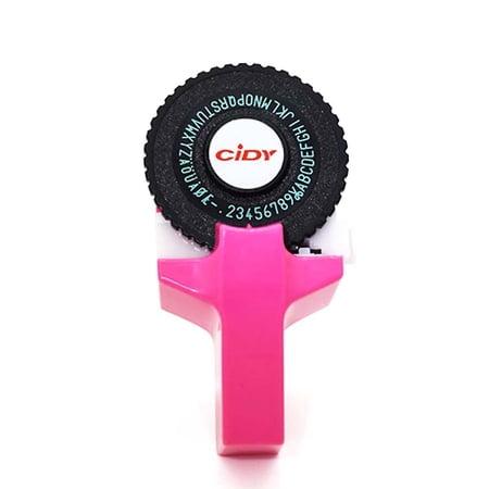 Mini Label Printer, Label Embossing Device With 2 Adhesive Rolls ...