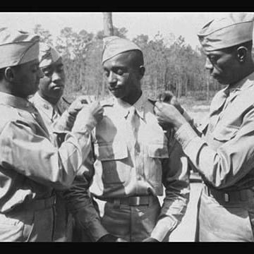 Thousands of African American men achieved officer rank during World ...