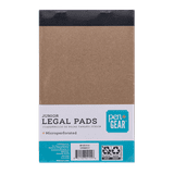 Pen + Gear Jr. Legal Pads, White Color Paper, 50 Sheets, 3 Count ...
