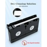 Arsvita VHS VCR Head Cleaner, Microfibre Cleaning Tape Kit, Reusable ...