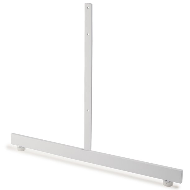 Econoco T-Shaped Legs Stand Base for Grid Panels, White - Pack of 12 ...