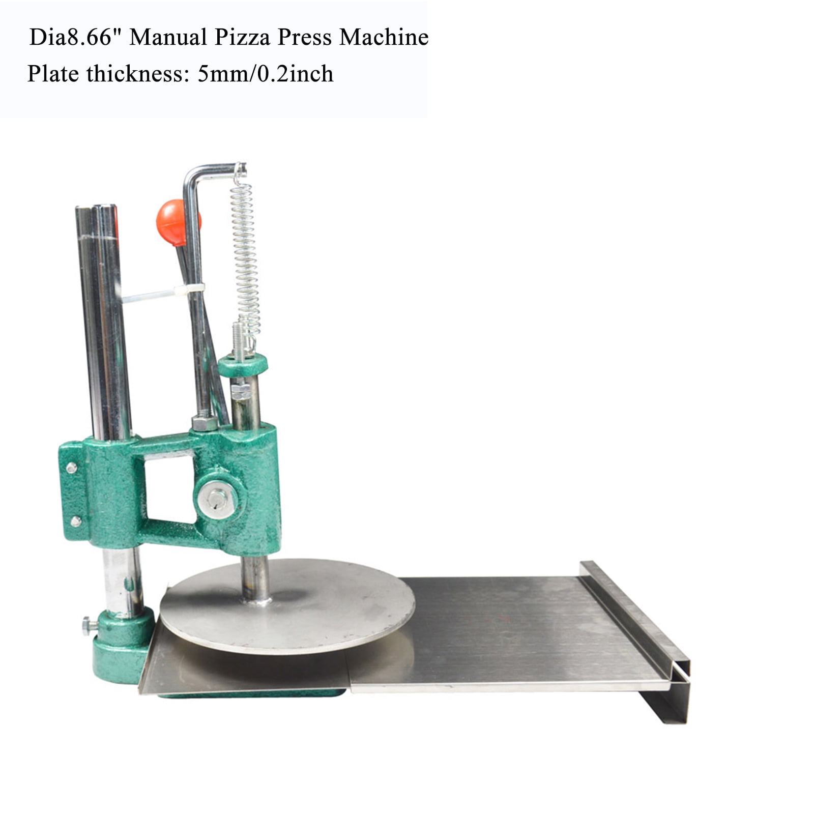 INTBUYING 8.66" Pizza Presser Household Dough Pastry Manual Press ...