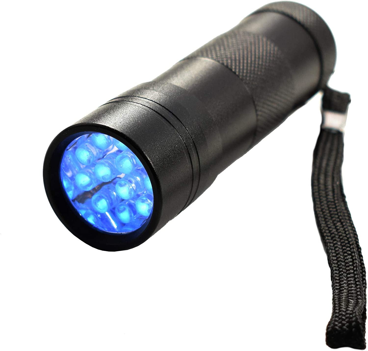 HQRP 12 LED UV Flashlight 365 nm Wavelength for Leaks Checking ...