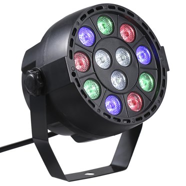 Lightahead® LED 3 Color Stage Light 3W Crystal Rotating RGB Stage Light ...