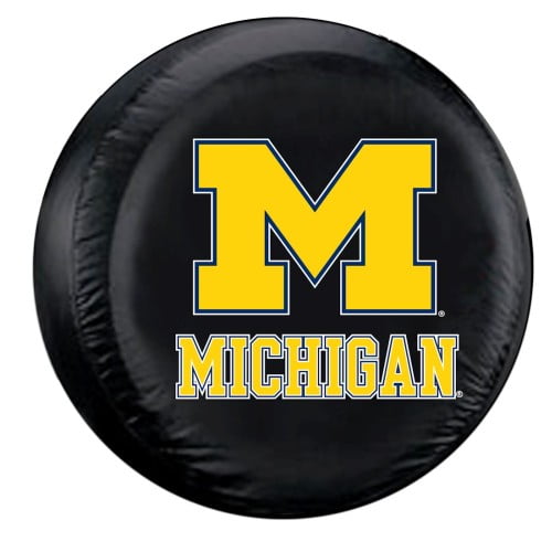 Click here for Fremont Die Michigan Wolverines Black Spare Tire C... prices